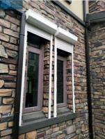 China 0.25mm Aluminum Hurricane Window Shutters With PU Foam for sale
