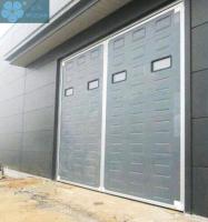 China 440mm Panel 50mm Industrial Sectional Door For Cold Room for sale