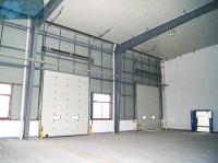 China 4m Width 450mm Panel Industrial Sectional Overhead Door for sale