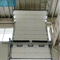 China 0.25m/S 0.45mm Galvanized Steel Industrial Overhead Door for sale