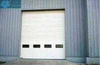 China Thermal Insulated AC220V 150mm Track Overhead Garage Door for sale