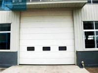China Thermal Insulated AC220V 150mm Track Overhead Garage Door for sale