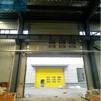 China Thermal Insulated AC220V 150mm Track Overhead Garage Door for sale
