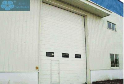 China 500mm Panel 4000mm Length Industrial Overhead Door For Factory for sale