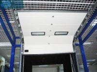 China 0.35mm Galvanized Steel 440mm Panel Industrial Overhead Door for sale