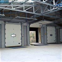 China Vertical 200m/S 2mm Galvanized Steel Commercial Garage Doors for sale