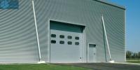 China 50mm 4000mm Height Galvanized Steel Industrial Overhead Door for sale