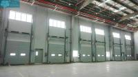 China 40mm 0.2m/S Automatic Industrial Overhead Door for sale