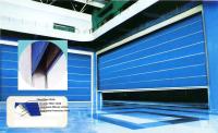 China 4.8m/Min 3m Height Double Track Fireproof Garage Door for sale