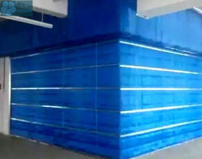 China Corrosion Resistance AC380V 6m/Min Fireproof Garage Door for sale