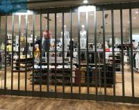 China SGS 2200mm Length Foldable Glass Doors For Super Market for sale