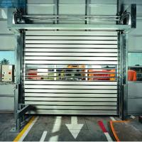 China Thermal Insulated 2.5m/S 1.2mm High Speed Spiral Door for sale