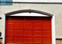 China 50mm Galvanized Steel Insulated Sectional Garage Door With PU Foam Infilled for sale