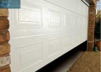 China 50mm Galvanized Steel Insulated Sectional Garage Door With PU Foam Infilled for sale