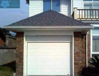 China Electric Residential Overhead Sectional Garage Door 550mm for sale