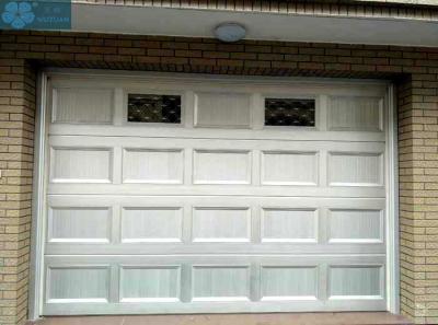 China PU Foaming Overhead Sectional Garage Doors Automatic for sale