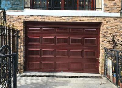 China Roll Up Aluminum Alloy Sectional Overhead Garage Door For Villa for sale