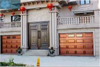 China Roll Up Aluminum Alloy Sectional Overhead Garage Door For Villa for sale