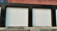 China Motorized Automatic Overhead Garage Door Linear Pattern for sale
