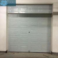 China Colour Coated Sectional Overhead Garage Door Finger Protection for sale