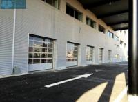 China Aluminium Frame Glass Panel Commercial Sectional Doors For Showroom for sale