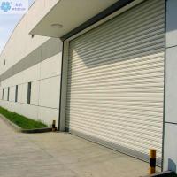 China Aluminum 50mm 80mm 90mm 130mm Hurricane Industrial Garage Roller Up Doors Shutter Doors for sale
