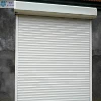 China PU Foaming Insulated Aluminum Alloy Roller Shutter Garage Doors / Aluminium Security Door for sale