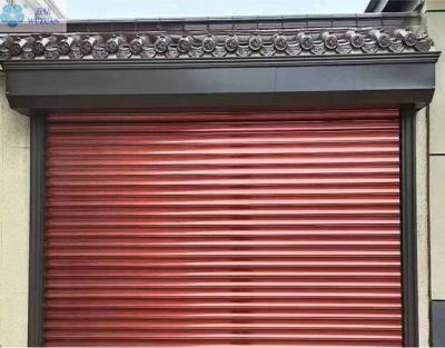 China Anti Hurricane Safety And Protection Aluminium Roller Shutter Windows And Doors for sale