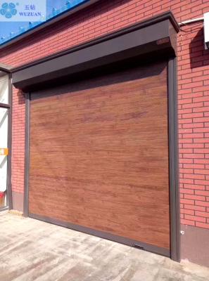 China Modern Designed Electrical Aluminum Rolling Shutter Door For House / Office Buildings / Garage / Shop / Mall for sale