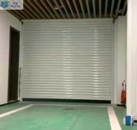 China Residential Hollow PU Infilled Aluminium Roller Garage Door for sale