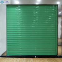 China Residential Hollow PU Infilled Aluminium Roller Garage Door for sale