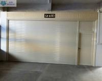 China Residential Hollow PU Infilled Aluminium Roller Garage Door for sale