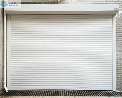 China Anti Theft No fading Electric Roller Shutter doors for sale