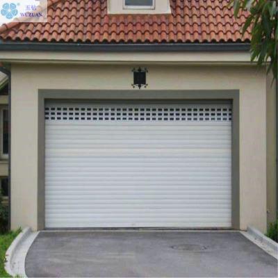 China Automatic 80mm Width Slat Aluminum Roller Shutter Doors for sale