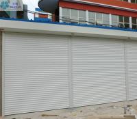 China 0.8mm Aluminum Bulletproof Vertical Roller Shutter Garage Doors for sale