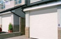 China PU Infilled Electric Aluminum Alloy Roller Shutter Garage Doors for sale