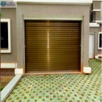 China PU Infilled Electric Aluminum Alloy Roller Shutter Garage Doors for sale