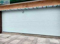 China Hurricane Proof Electric Aluminum Remote Control Roller Shutter Door for sale