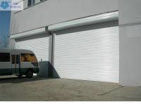 China 0.7mm Aluminium Automatic Roll Up Interlocked Slat Garage Door for sale