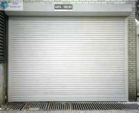 China 0.7mm Aluminium Automatic Roll Up Interlocked Slat Garage Door for sale
