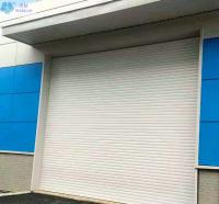 China Aluminum Alloy Double Slat Electric Roller Shutter Garage Doors for sale