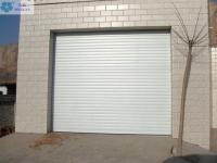 China Aluminum Alloy Double Slat Electric Roller Shutter Garage Doors for sale