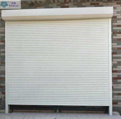 China OEM Wind Resistant Bullet Proof Vertical Aluminium Roller Shutter Door for sale