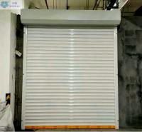 China OEM Wind Resistant Bullet Proof Vertical Aluminium Roller Shutter Door for sale