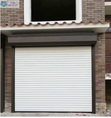 China CE Thermal Insulated 0.6mm Aluminium Alloy Motorized Roller Shutter Door for sale