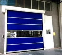 China Industrial 0.7 - 1.2m/s Opening Rapid PVC Roll Up Doors for sale