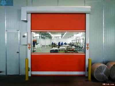 China IP55 24VDC Control Fast PVC Roller Shutter Doors for sale