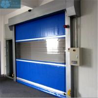 China PLC Control Inductive PVC Rolling Shutter Doors for sale