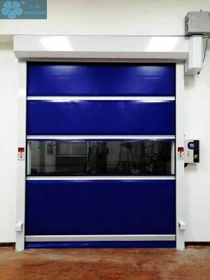 China PLC Control Inductive PVC Rolling Shutter Doors for sale