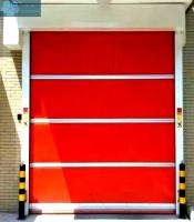 China Rapid Action PVC Roller Shutter Doors With 0.8 / 1.5mm Thick Curtain for sale